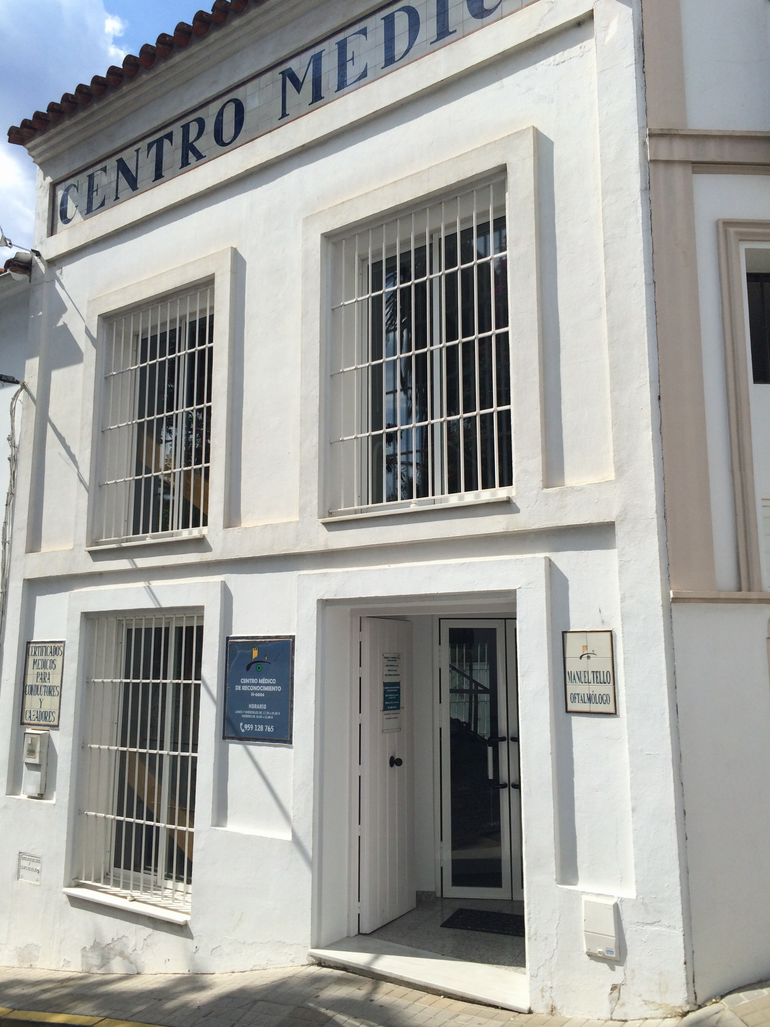 Inicio - Centro de Reconocimiento Médico Tello (Aracena)